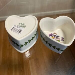 Portmetrion | Kitchen | Brand New Botanie Garden Set Heart Shape ...